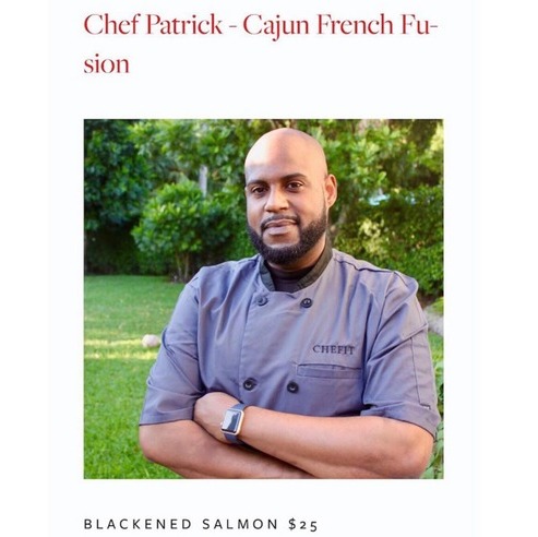 My name is Chef Patrick Edouard, cooking with passion brings excitement ...