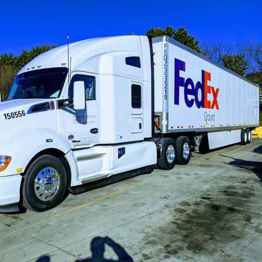 Fedex Ground Semi Truck